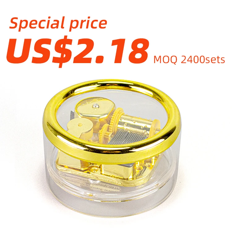 La Doyee Plastic Music Box - Customized Spring-Driven Music