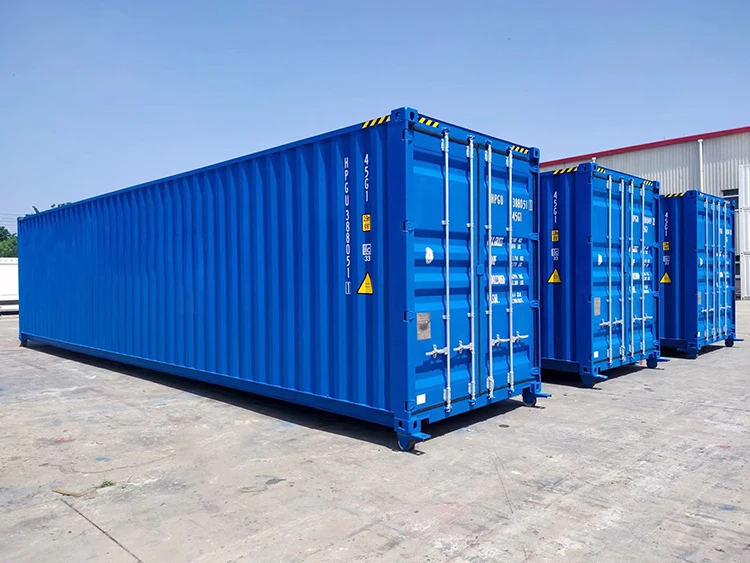 New Stock 12m Or 40 Foot Ft Length Iso Standard Van Box High Cube 40ft ...