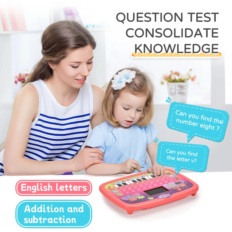 Huiye Intelligent Educational Computer Led Tablet Smart Toys Laptop ...