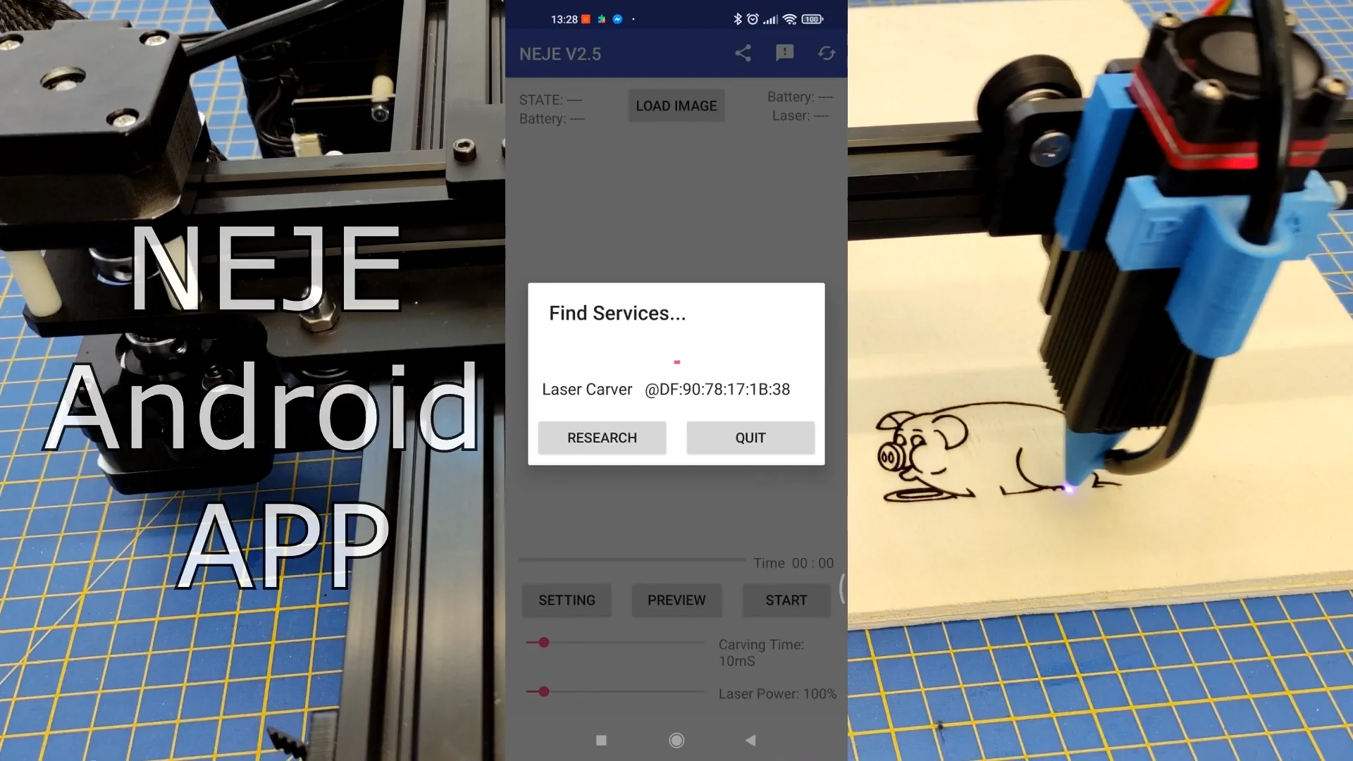 2022 Hot Sale Neje N30820 20w 450nm Laser Module Kits With Ttl Pwm ...