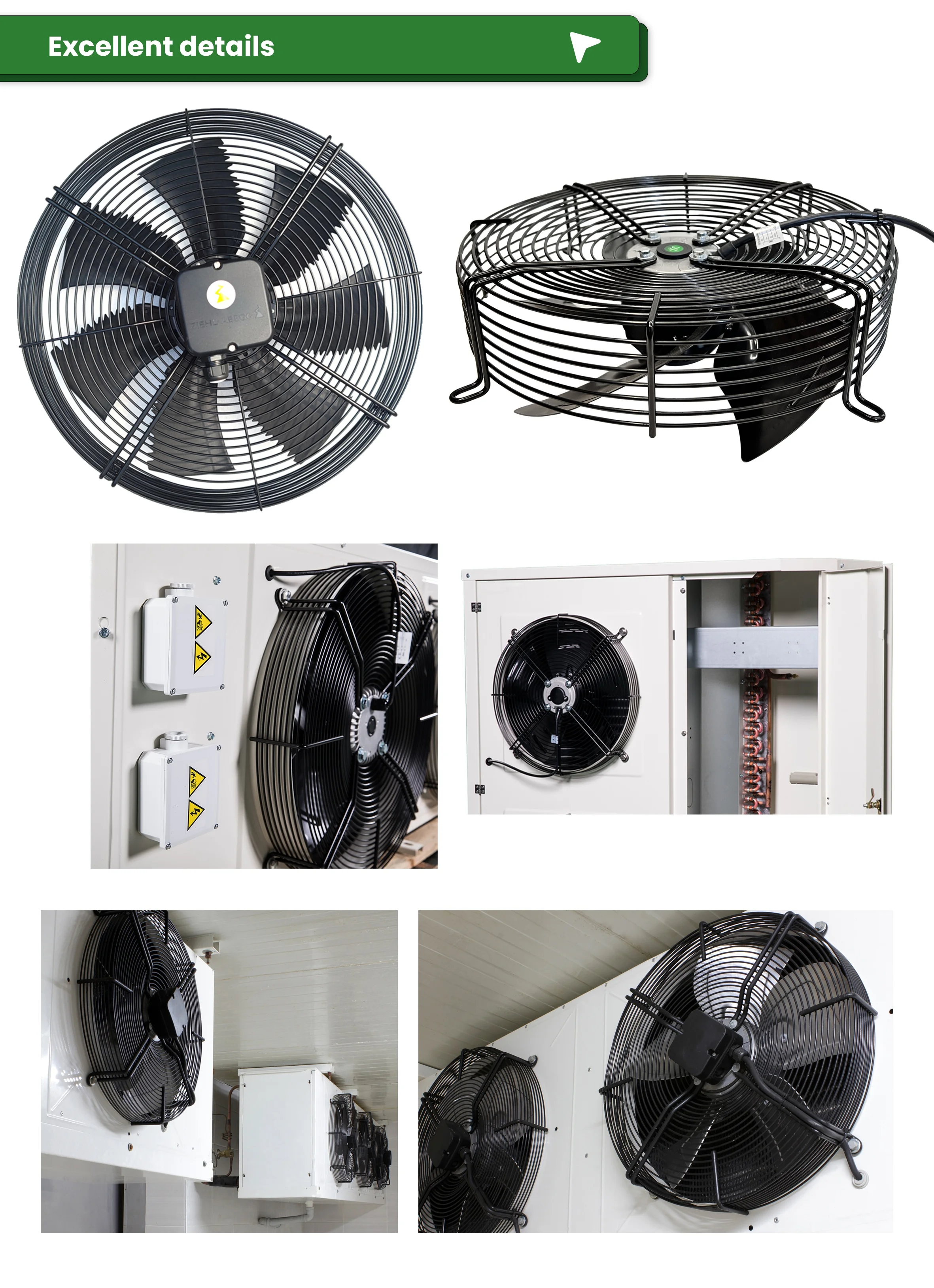 Robust Axial Flow Fan With Quiet Operation for Commercial Spaces ...
