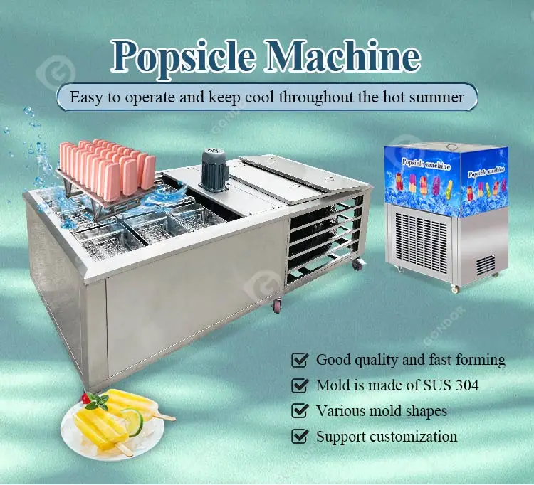 Maquina Para Fabricar Paletas De Helado Commercial Fruit Lollipop Small ...