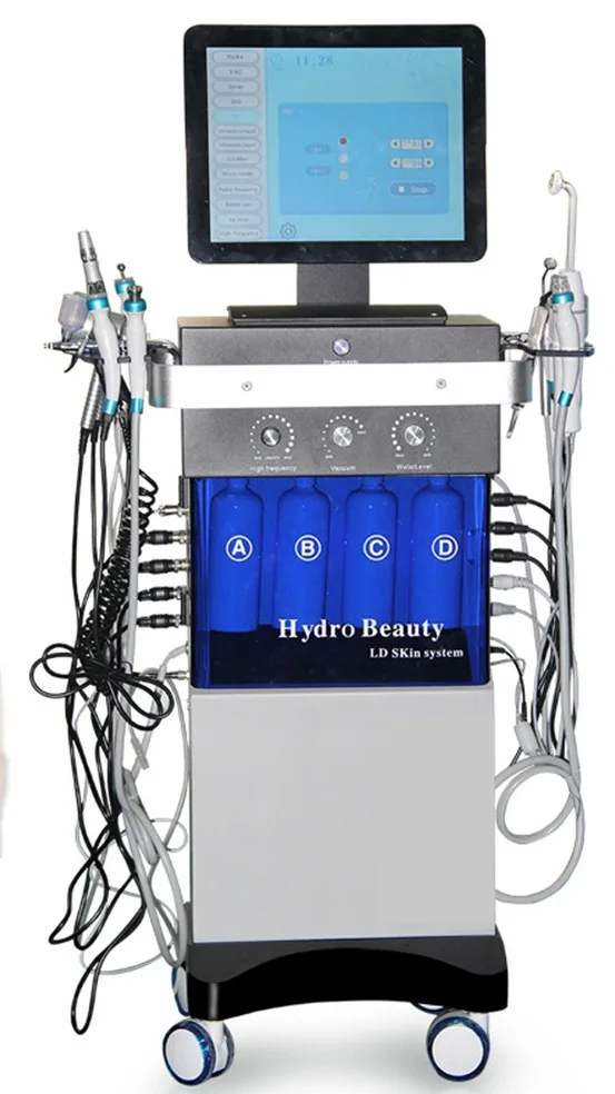 14 In 1 And 3 Hydro Facial Dermabrasion Machine Facial Machine Maquina ...