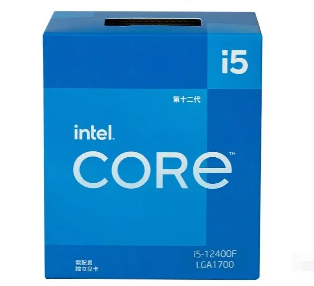 12th Generation Core I5 12400f Boxed Cpu Processor Lga 1700 I5 12400 ...
