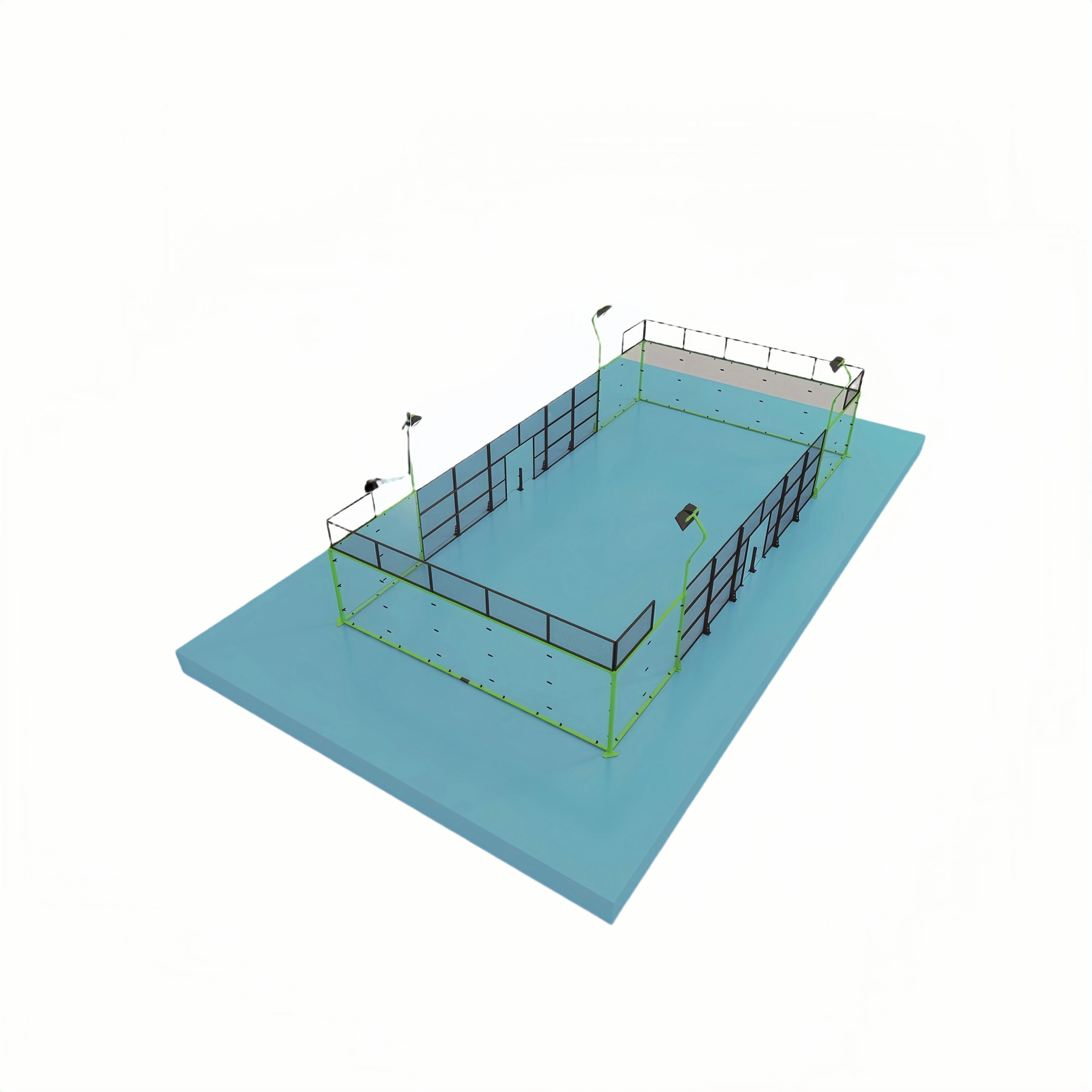 Whale Sports Portable Tennis Court Mobile Design Court Padel Complete ...