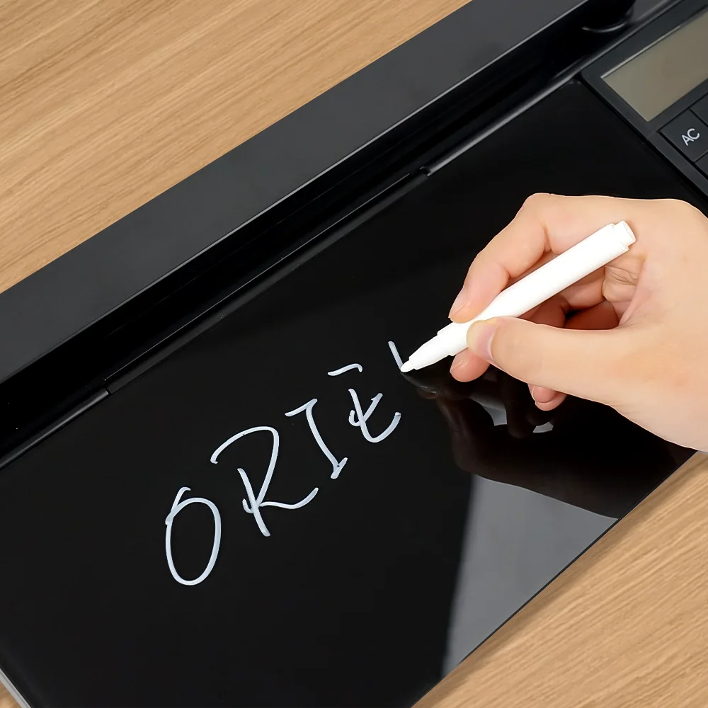 Dry Erase Desktop Computer Storage Whiteboard Pad Office, Home, School ...