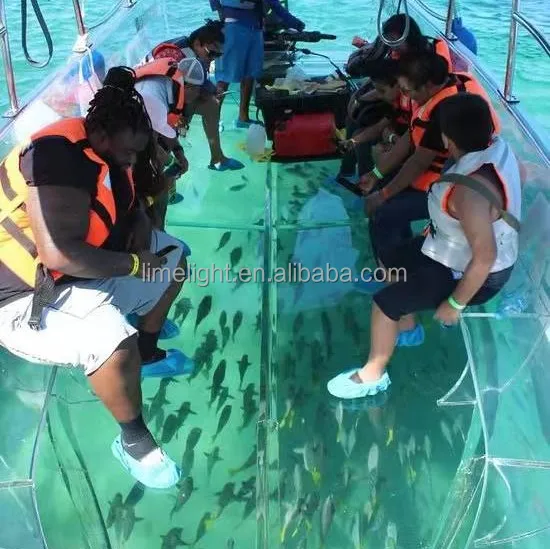 LIMELIGHT Clear Boat - Transparent Glass Bottom Boat