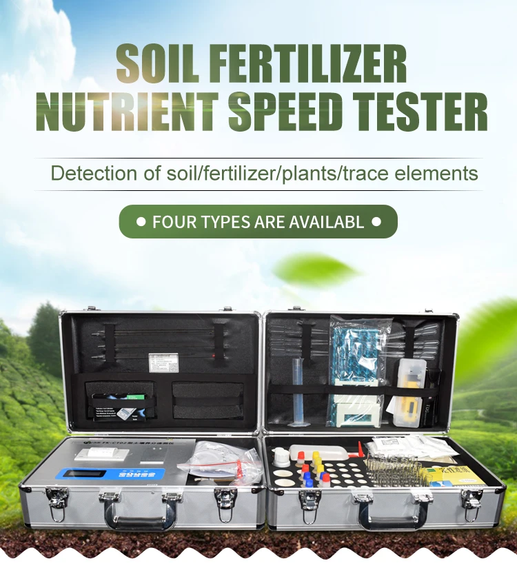 Portable Soil Nutrient Tester Soil Formula Fertilizer Tester Soil Rapid ...