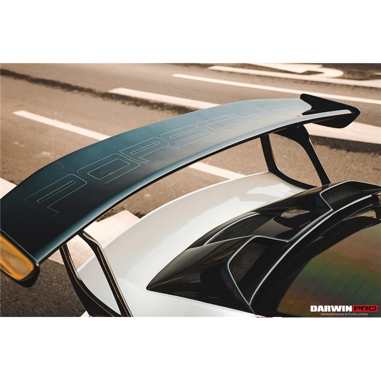 GT2RS Style FRP Rear trunk spoiler wing For 911 991 991.2 Carrera 4s ...
