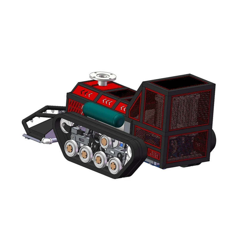 Generator Rubber Track Underwater ROV Drone Robot for Dredging