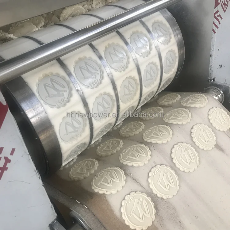 Rotary Moulder Crispy Wafer Cookies Biscuit Making Machine For Sale In ...