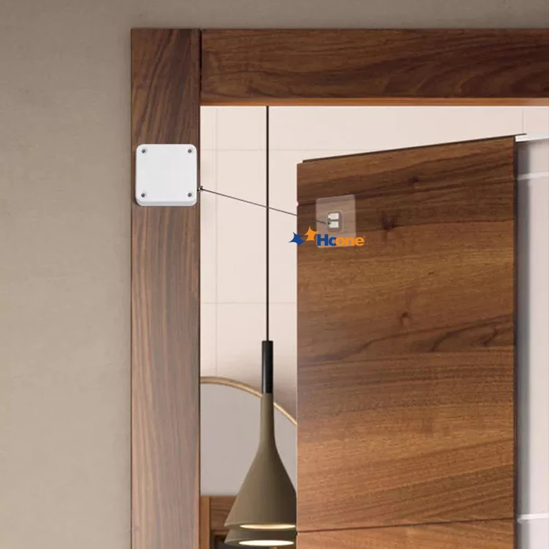 Hoone Anti-theft Multifunctional Pulldoor Door Closers Punch-free ...