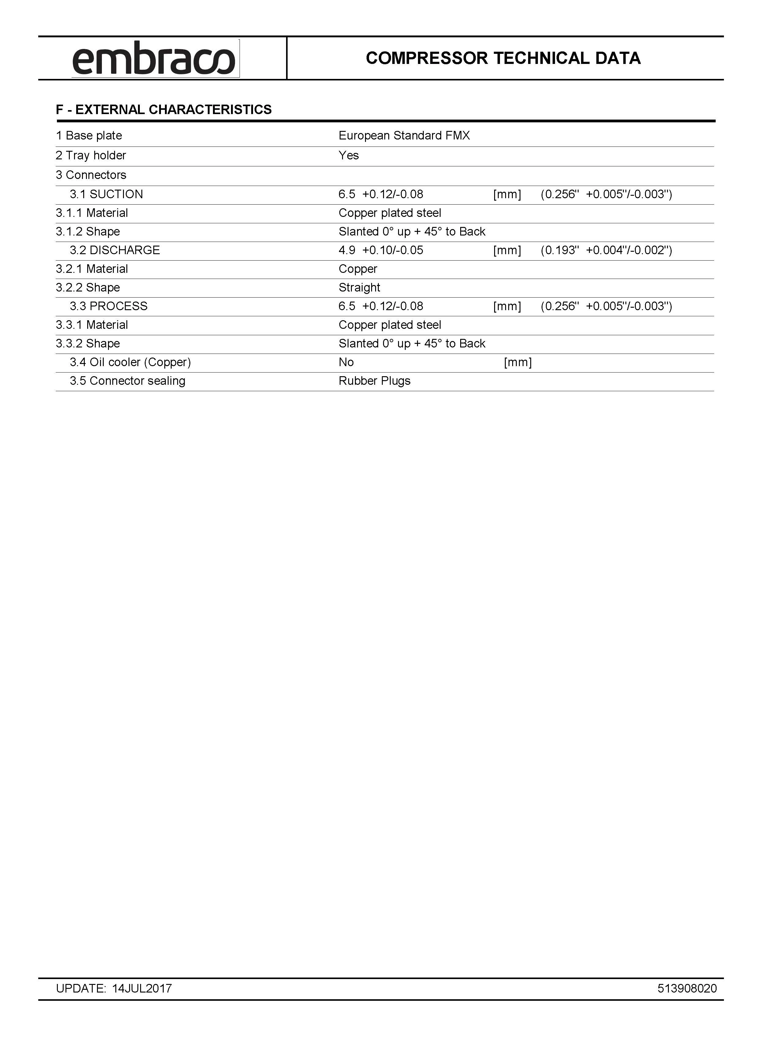 Embraco FMXY9C Inverter Compressor - Efficient & Reliable