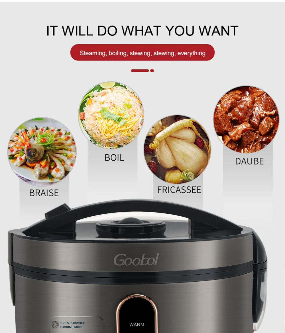 Deluxe Electric Rice Cookers - Fast, Efficient Cooking