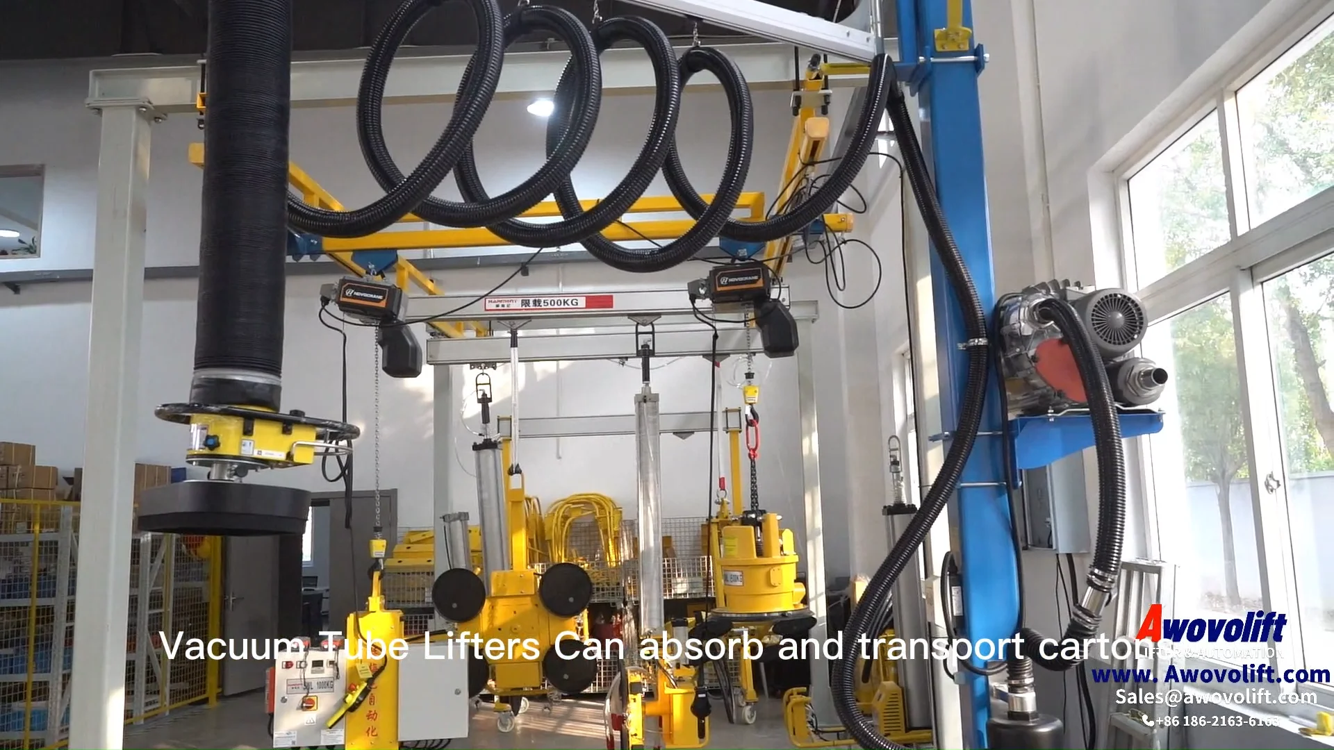 Awovolift Quick Loading And Unloading The Goods Vacuum Lifter Warehouse ...