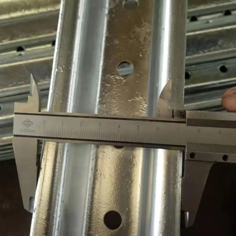 Powder Coating Perforated U Channel Steel Sign Post - Buy Perforated ...