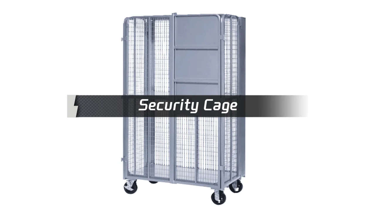 Chrome Movable Foldable Nestable Heavy Duty Wire Mesh Security Cage ...