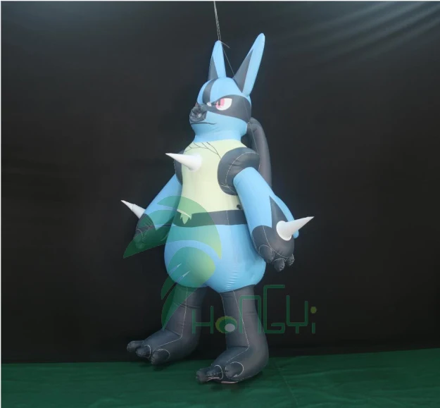 Hongyi Inflatable Custom Lucario Costume - Double Layer Suits SPH