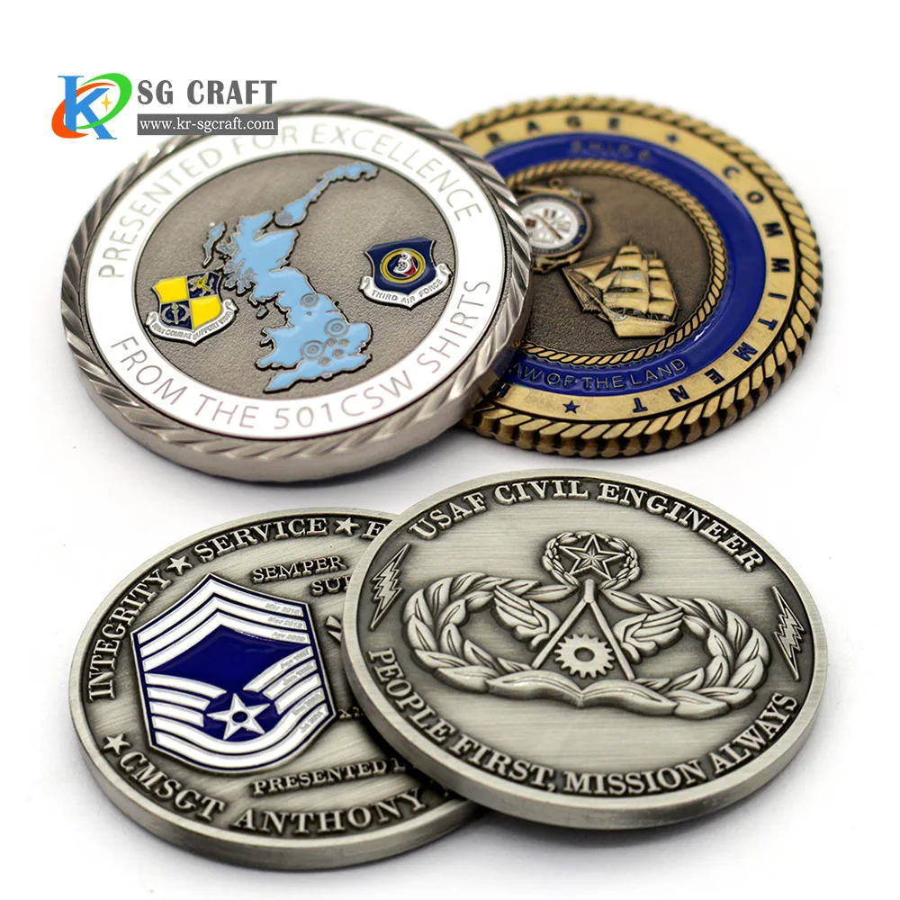 Challenge Coins Silver