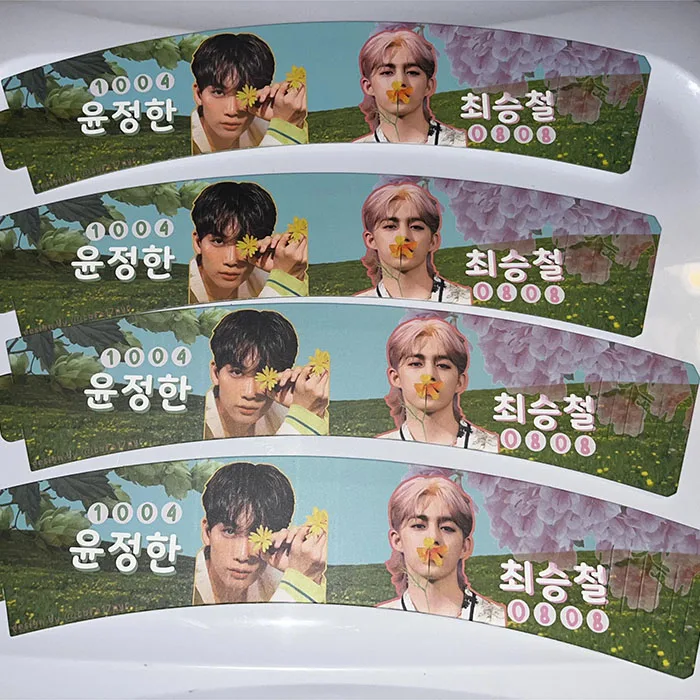 Factory Price Custom Kpop Cupsleeve Hot Coffee Tea Cupsleeve Printing ...