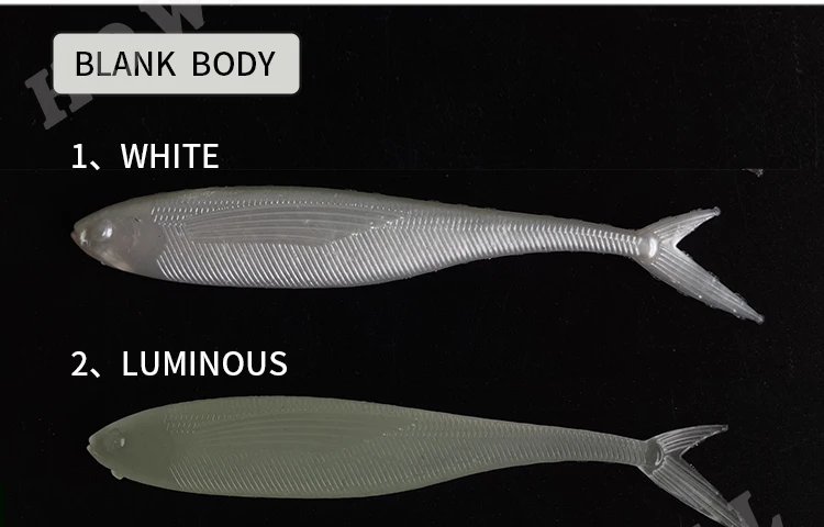 New Soft Plastic Lure - 3D Bionic Fishing Bait for Seabass