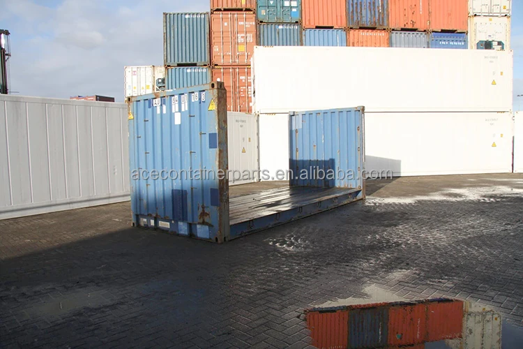 Used 20ft & 40ft Flat Rack Shipping Containers for Sale – Durable ...