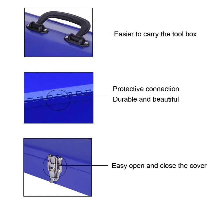 Wholesale Customized Small Tool Box With Handle Easier To Carrying ...