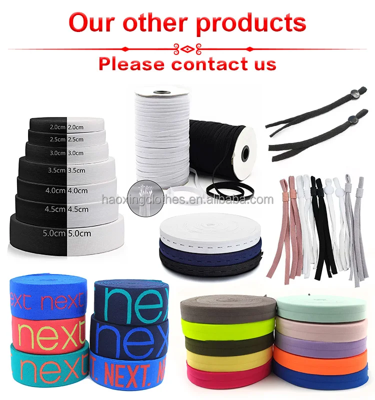 Custom Knitted Cheap Buttonhole Elastic Band With Button Hole For Garment High Quality Button ...