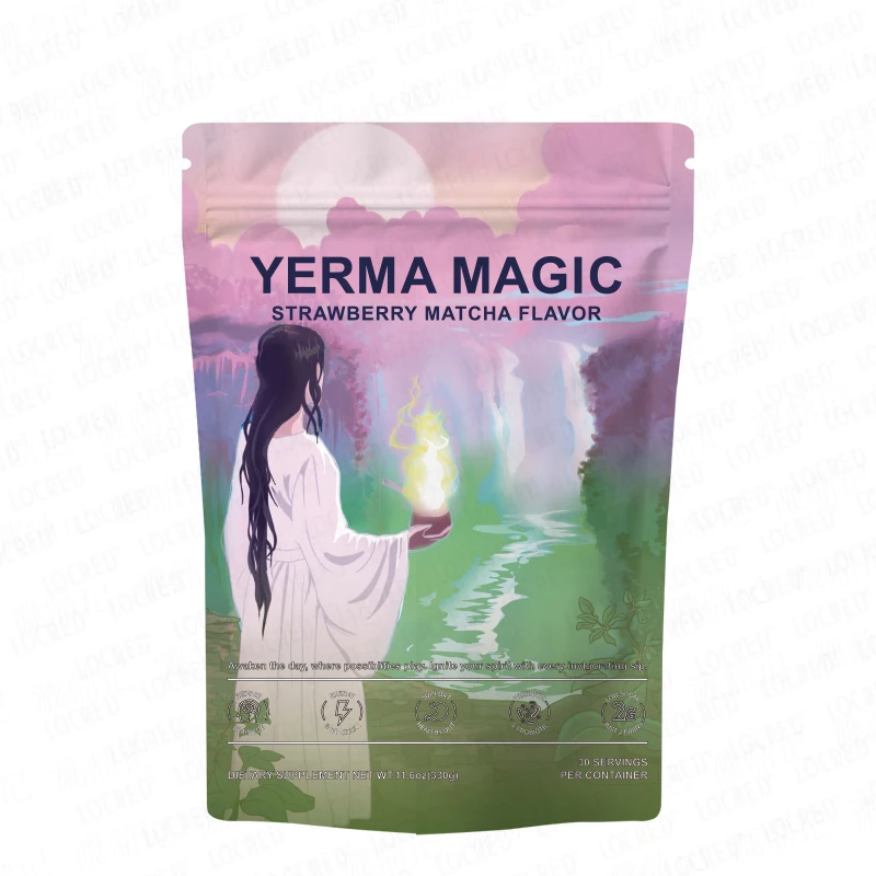 Vegan Powder Instant Tea Yerba Magic Mango Peach Tea Oem Nature Flavor ...