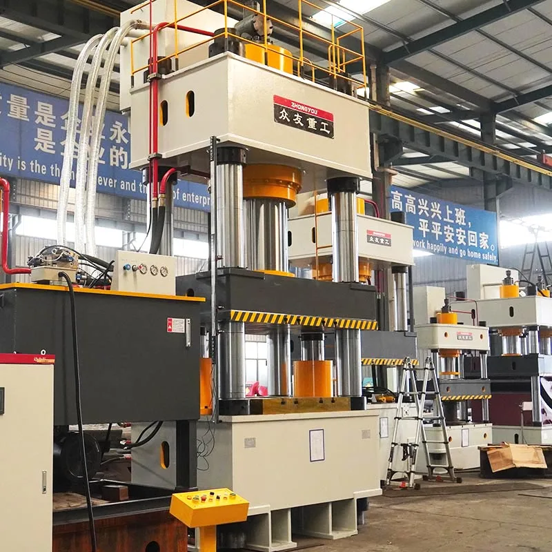 1000 Tonnes Four Column Large Tonnage Metal Steel Pressing And Forming ...