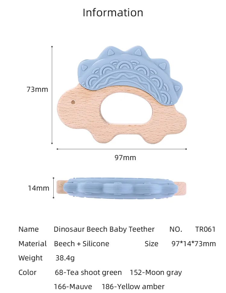 Custom Wholesale Manufacturer Silicone Teething Silicon Toys Rainbow ...