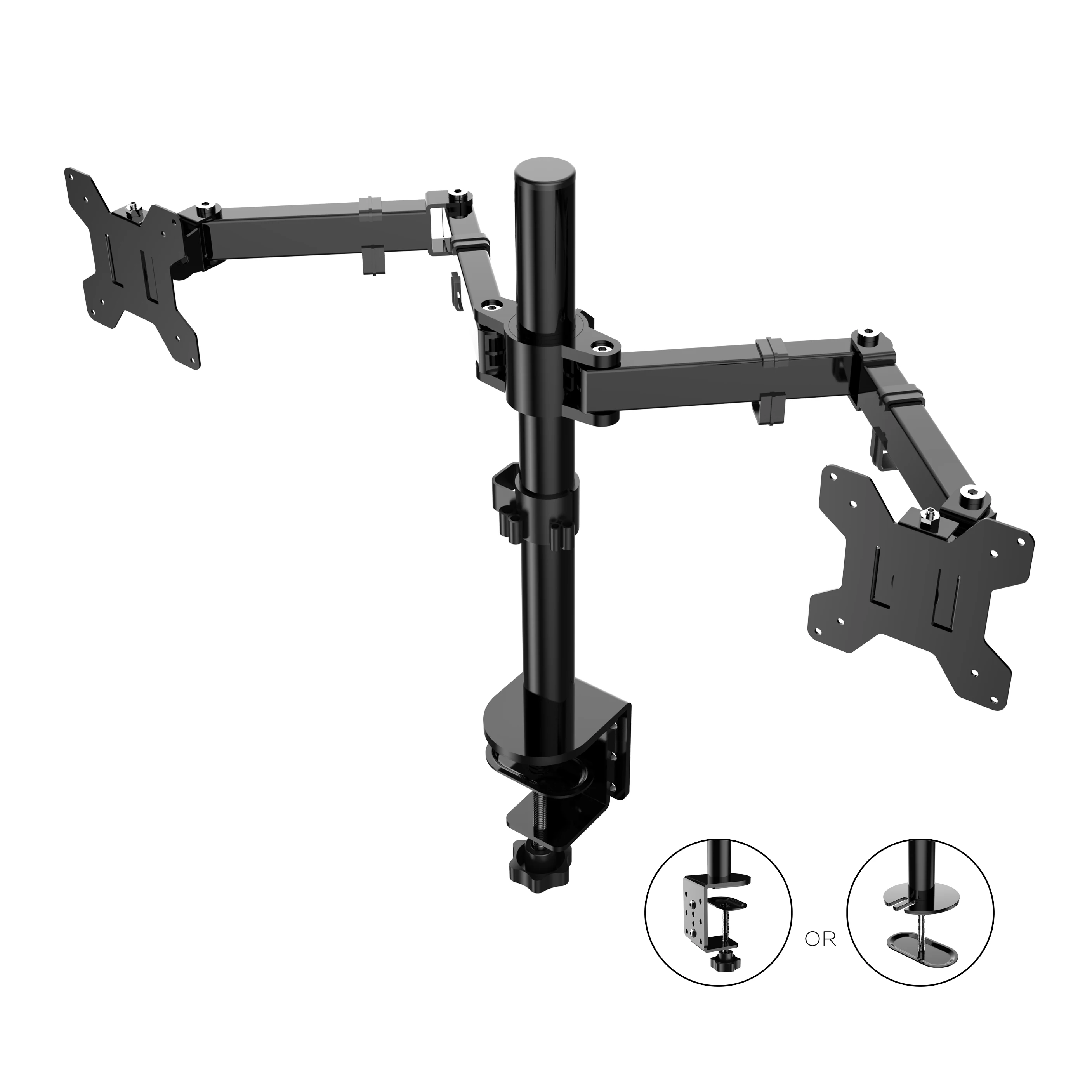 Hot Sales 360 Degree Articulating/swivel Computer /lcd Desktop Double ...