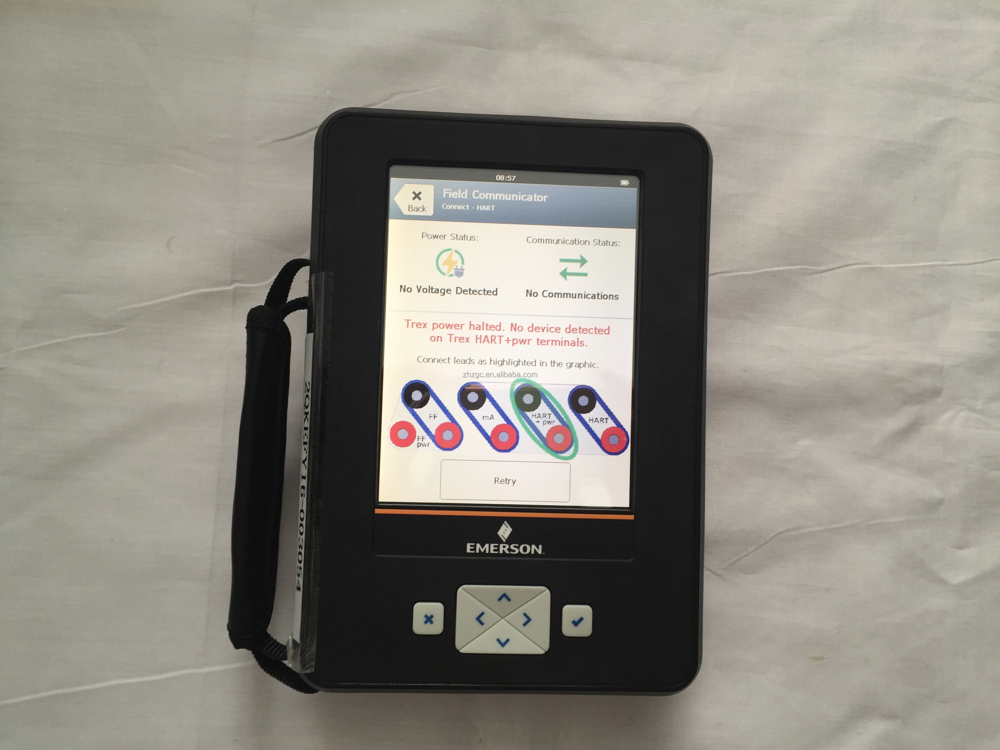 Emerson Hart 475 Comunicador de campo en inglés, 32MB, SD 1GB