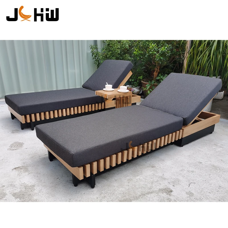 Modern Luxury Aluminum Patio Garden Sun Loungers