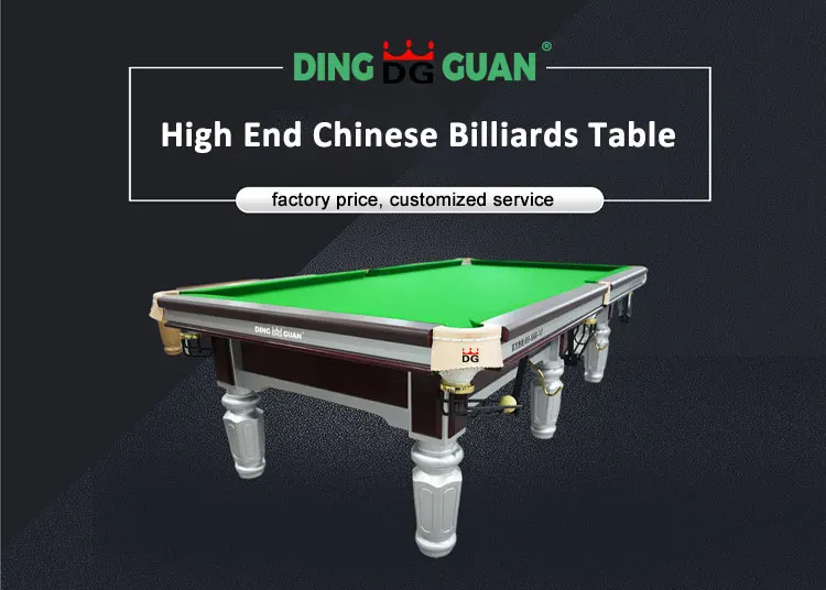 Golden Tournament Chinese Pool Table Original Pool Table Supplier - Buy ...