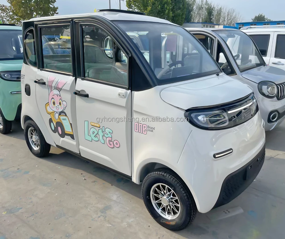 4 Seats Mini Chinese Electric Car Mini Electric Car For Adult Hybrid ...