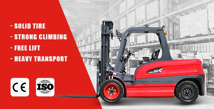 CPD15 1.5 Ton Battery Electric Forklift Forklift Truck Price Electric ...