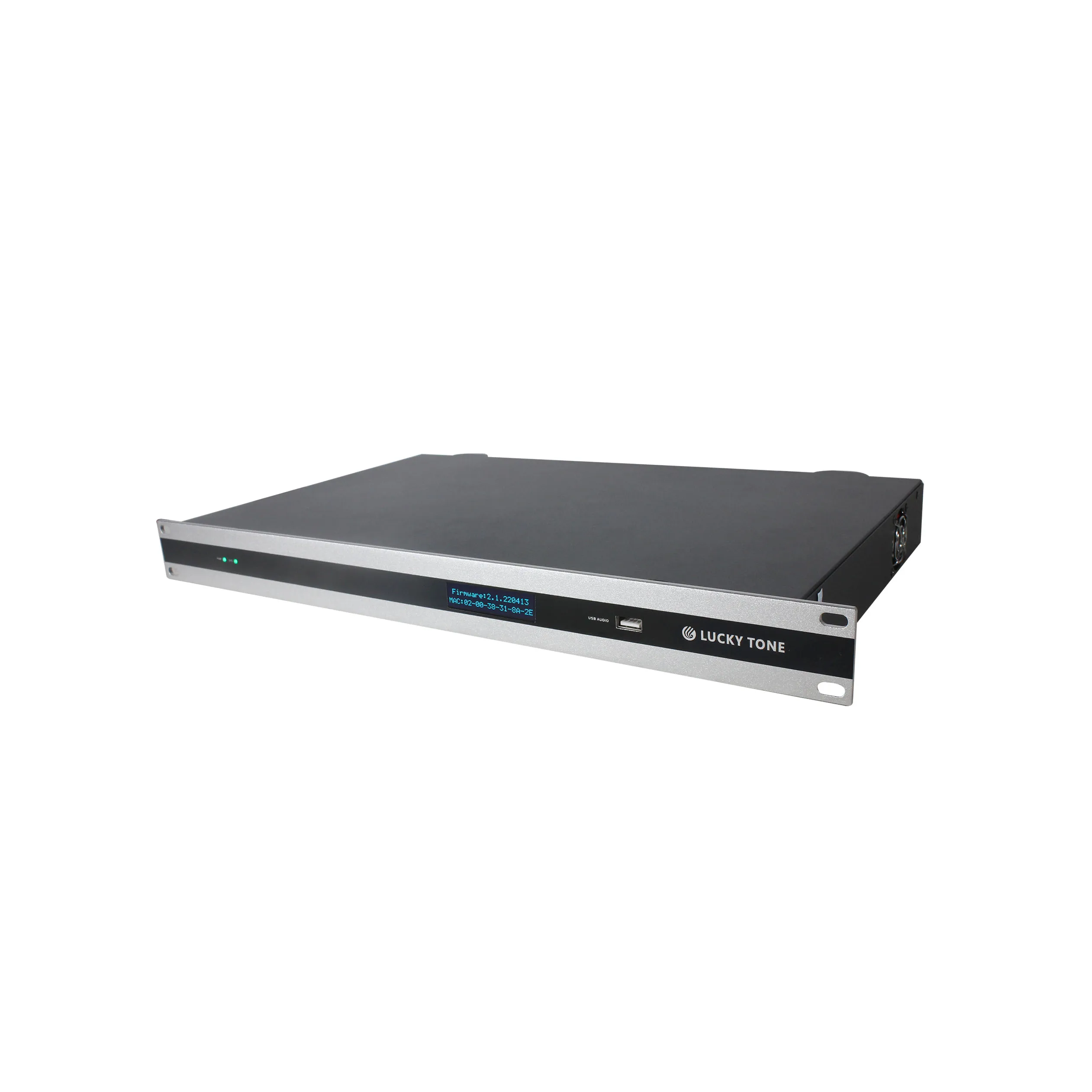 8-channel DSP Audio Processor for Dante Network Audio System
