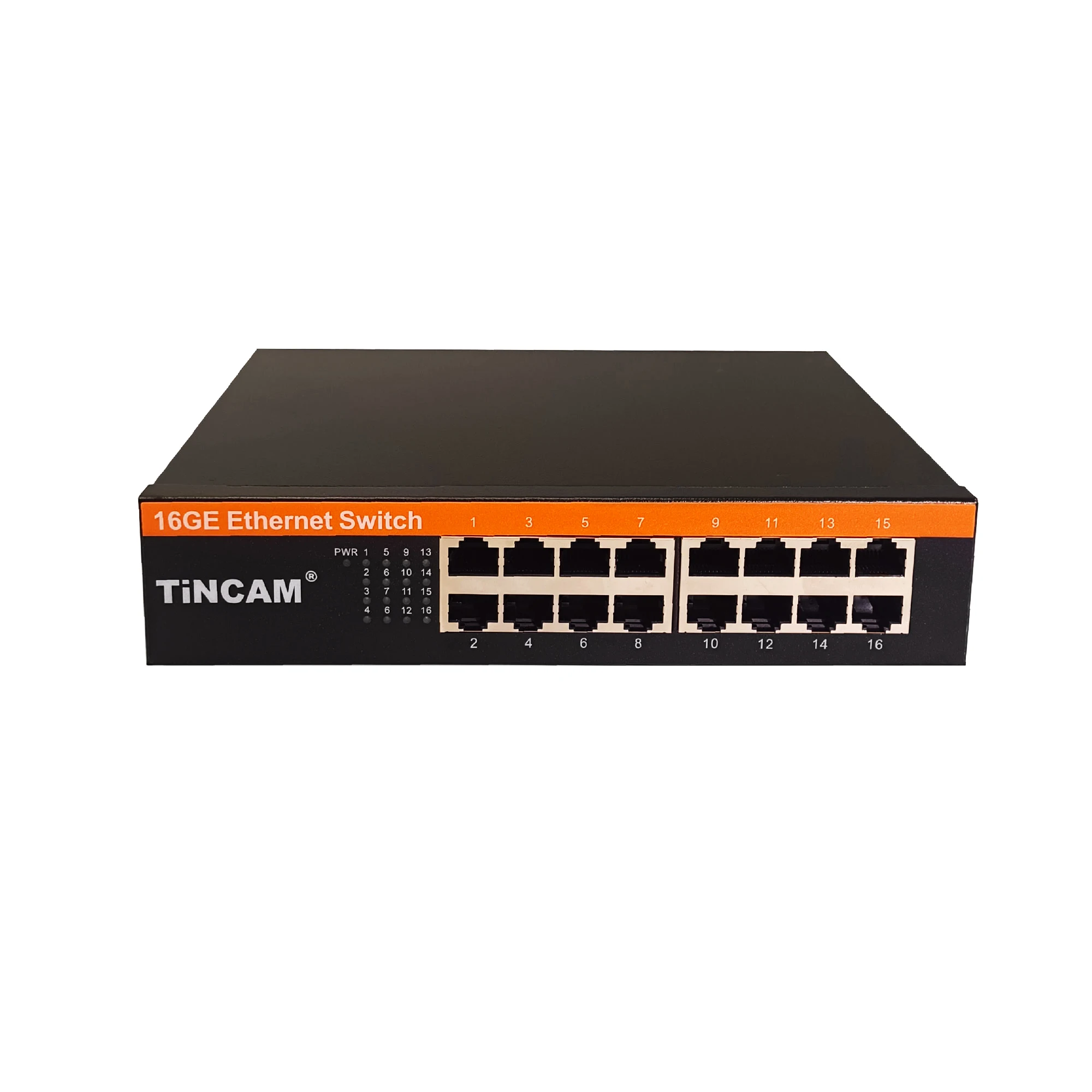 TiNCAM 16-Port Gigabit Ethernet Switch 10/100/1000Mbps with LACP ...