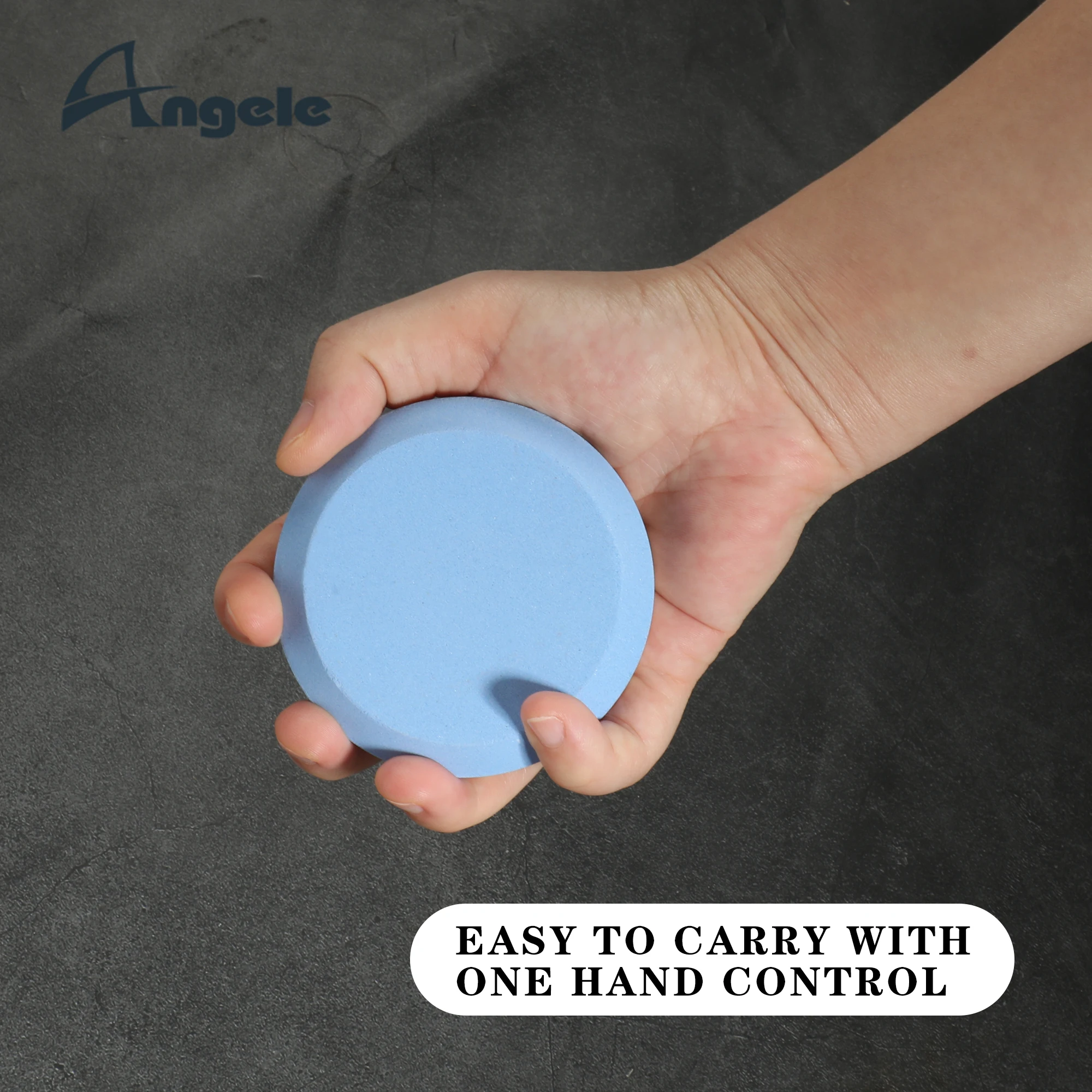 Axe Sharpening Knife - Dual Grit Grinding Tool Puck Stone