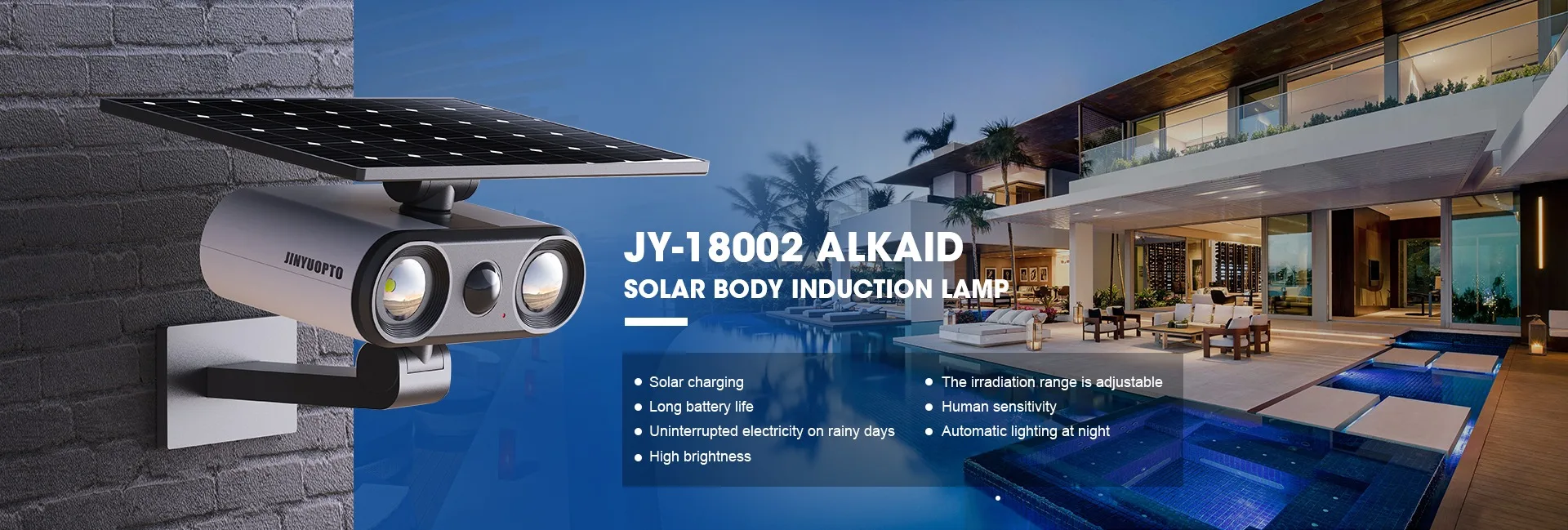 Solar Exterior Energy Led Lights Solar Powered Sensor Security Light ...