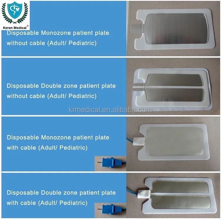 Diathermy Electrosurgical Patient Plate - Buy Electrosurgical Patient ...