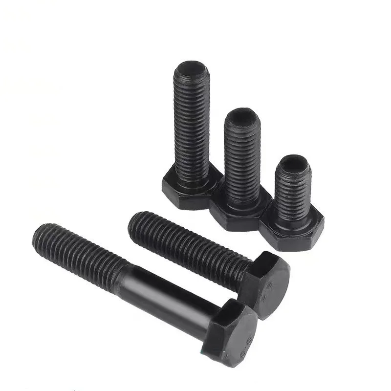 High Strength M50 Grade 10.9 High Tensile Strength Bolt And Nut Black ...