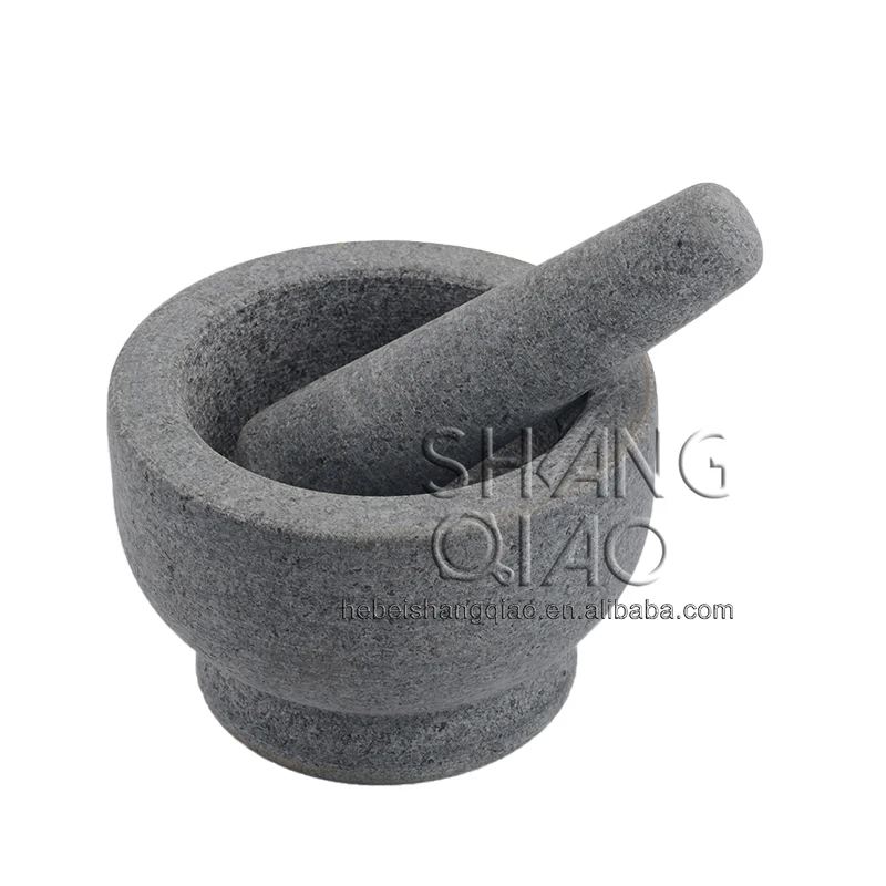Mortier Granit Mortar Pestle,Granite Stone Pestle And Mortar,Natural ...