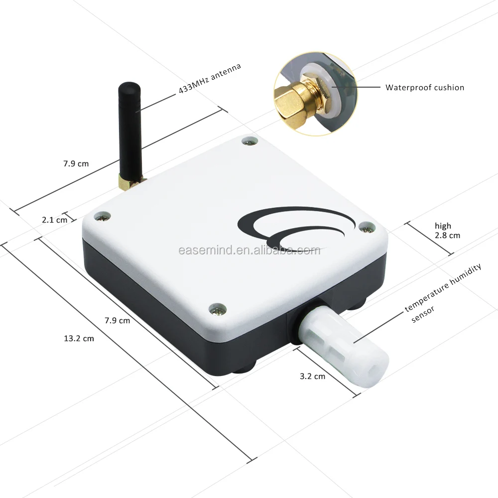 Iot Solutions & Software Wireless Remote Iot Temperature Sensor ...