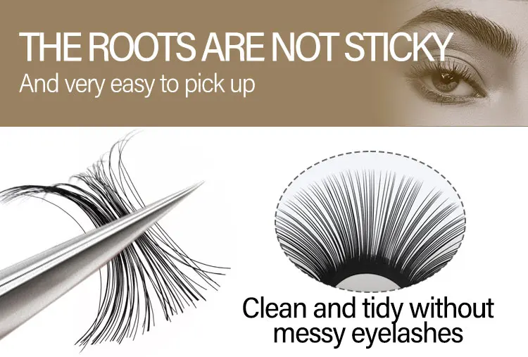 12 Lines Mix-length Individual Eyelash Extension 20-25mm Mix Classic ...