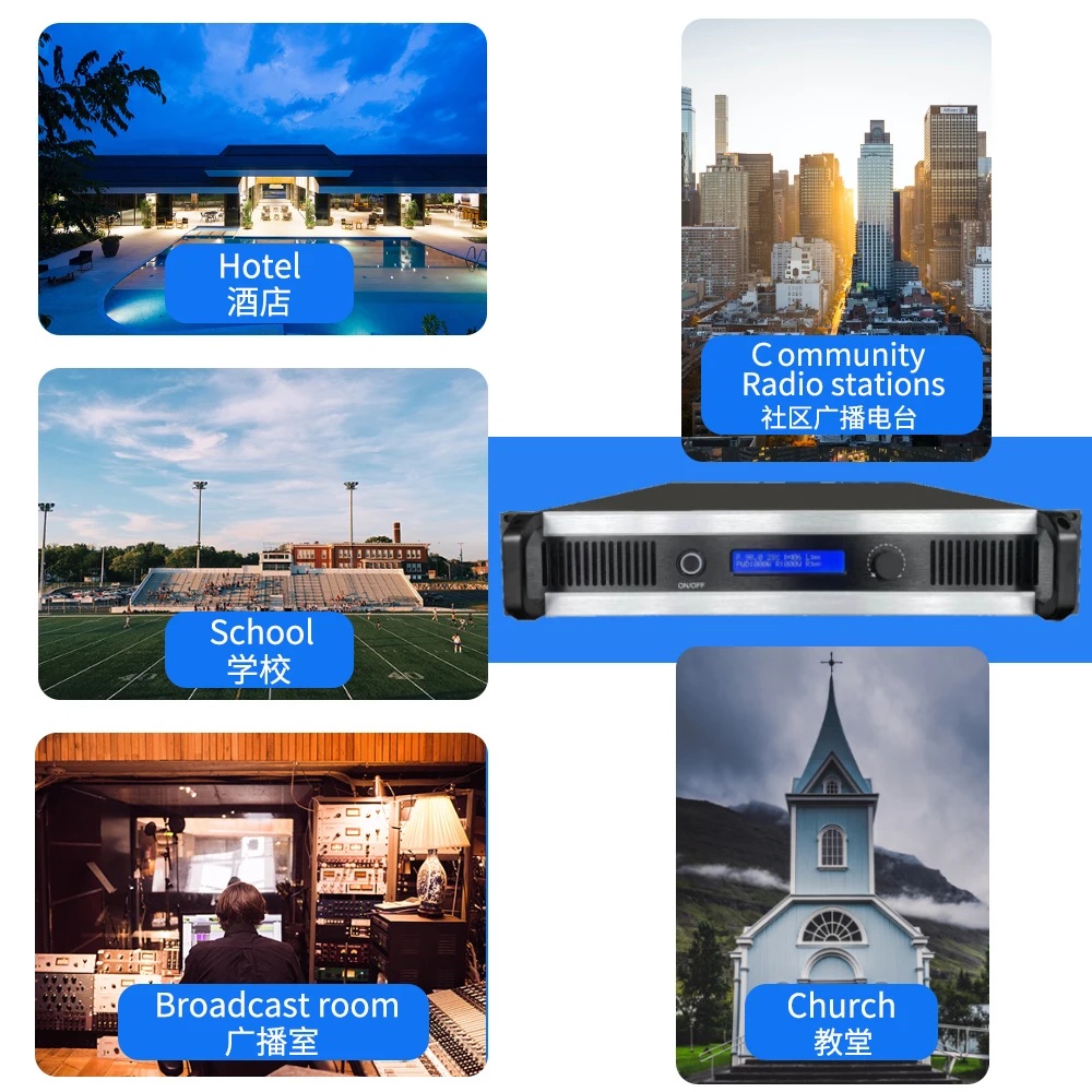 Alibaba.com: 1000W FM radio station complete package with transmitter ...