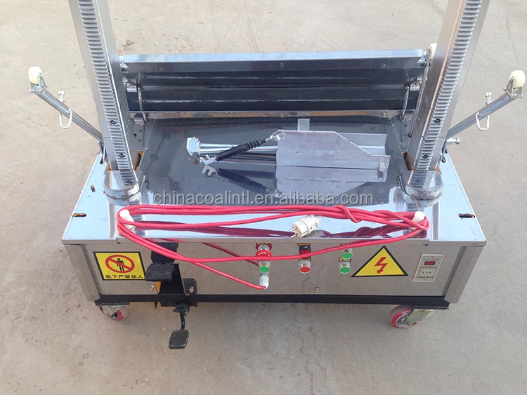 Automatic Wall Cement Plastering Machine Render Electric Wall Cement ...