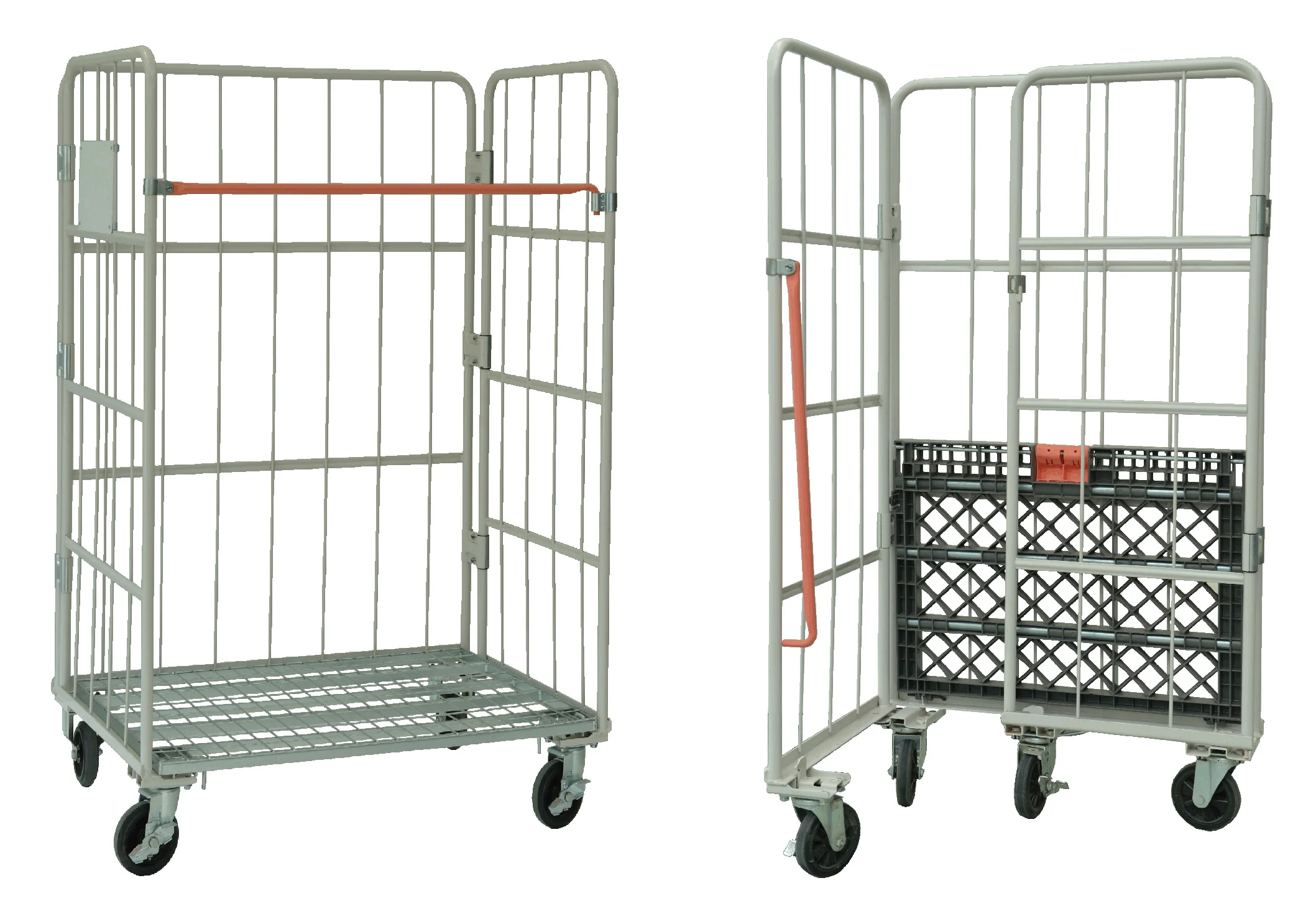 Collapsible Rolltainer Storage Roll Cage Trolley Cart