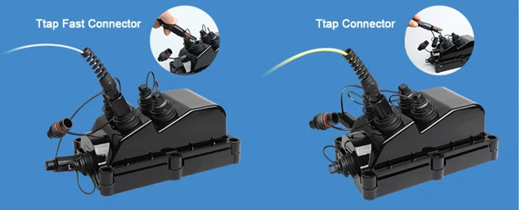 Waterproof Multiport Service Terminals (MST) Box - FTTH/FTTA